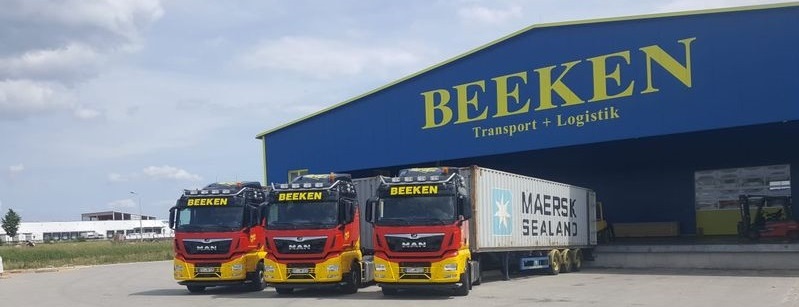 Online-Terminbuchung von Beeken Transport & Logistik - 1. Fragen zum Termin
